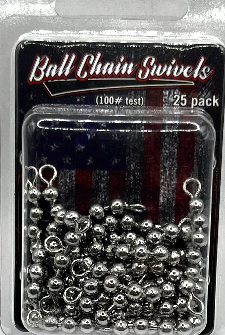 TackleBandit Ball Chain Swivel 25pk – Clearlake Bait & Tackle