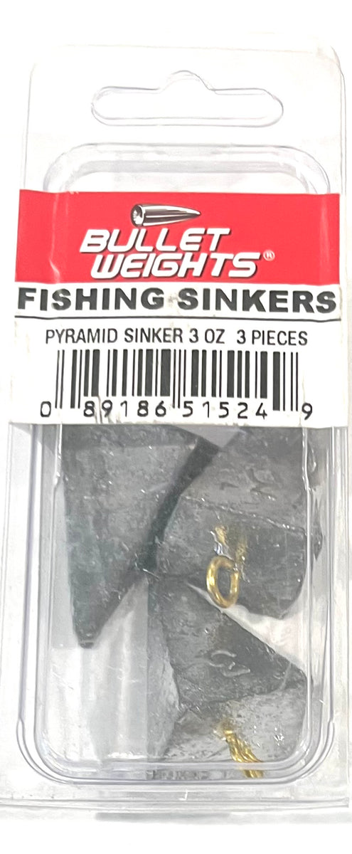 Bullet Weights Pyramid – Clearlake Bait & Tackle
