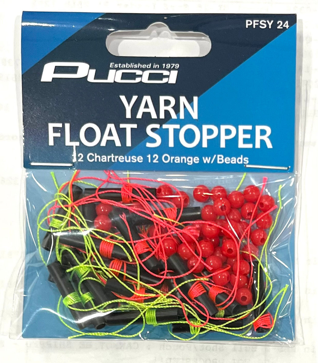 Pucci Yarn Float Stopper – Clearlake Bait & Tackle
